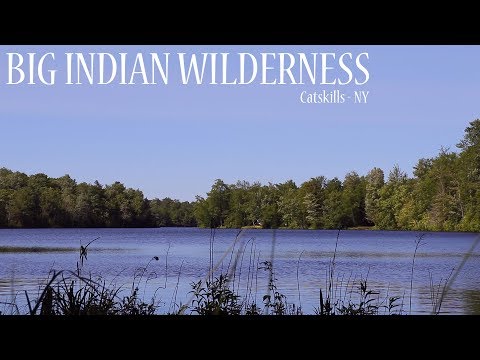 Big Indian Wilderness Tent Camping - Catskill Mountains NY Solo Backpacking Trip