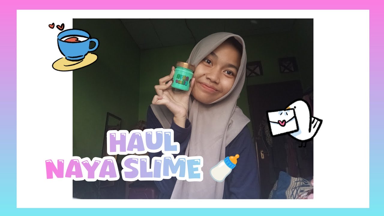 HAUL NAYA SLIME! 💛 bagus banget? wangi melon? 🍈 - YouTube