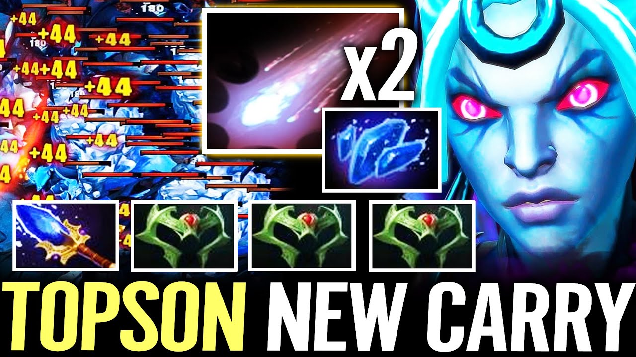 🔥 TOPSON Vengeful Spirit NEW CARRY — 3x Wraith Band Aghanim + Shard 2x ...