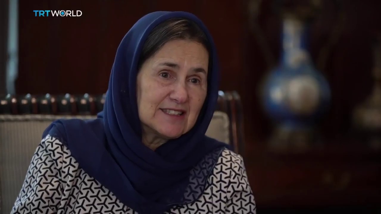 One on One Interview with Afghan first lady Rula Ghani - TRT World ...