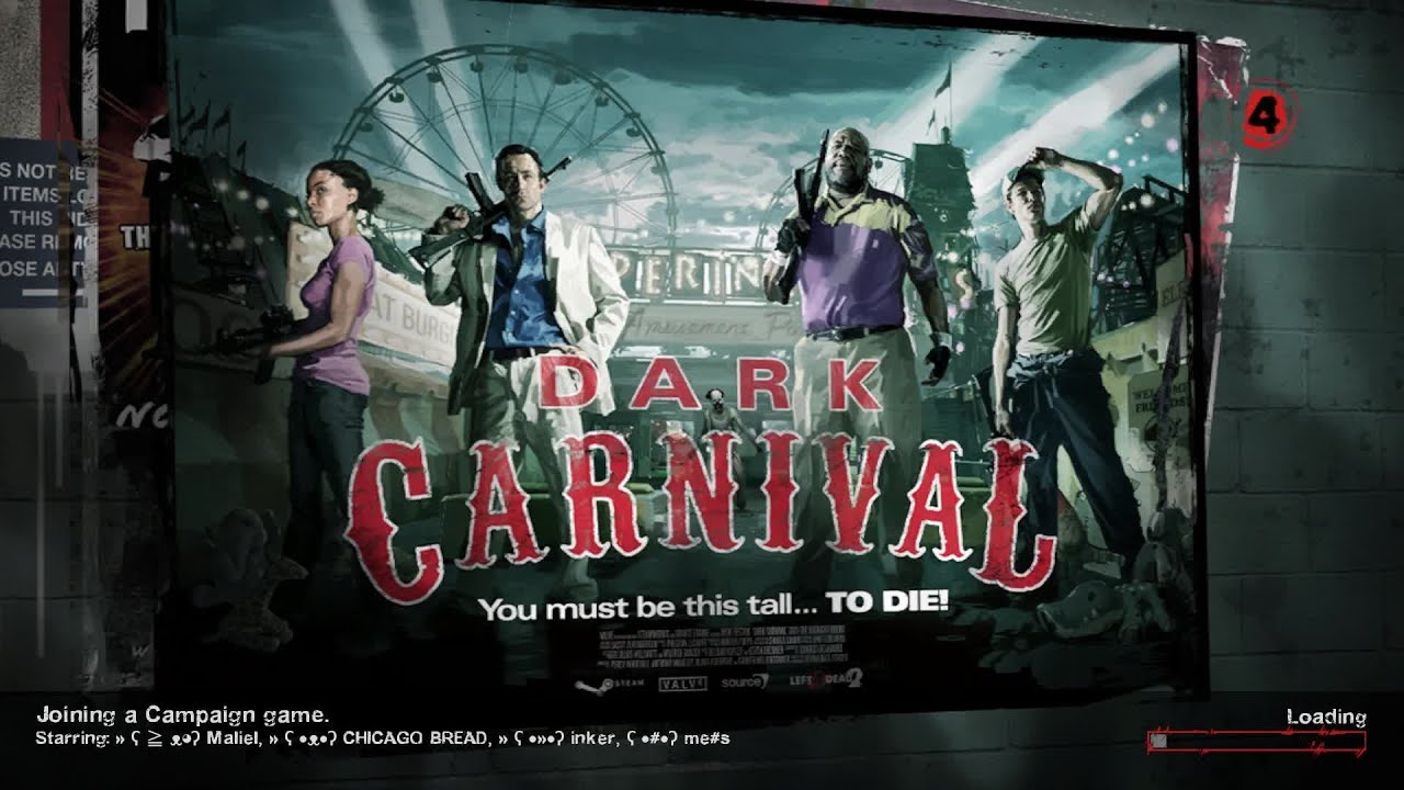 Left 4 Dead 2 Dark Carnival Expert Youtube