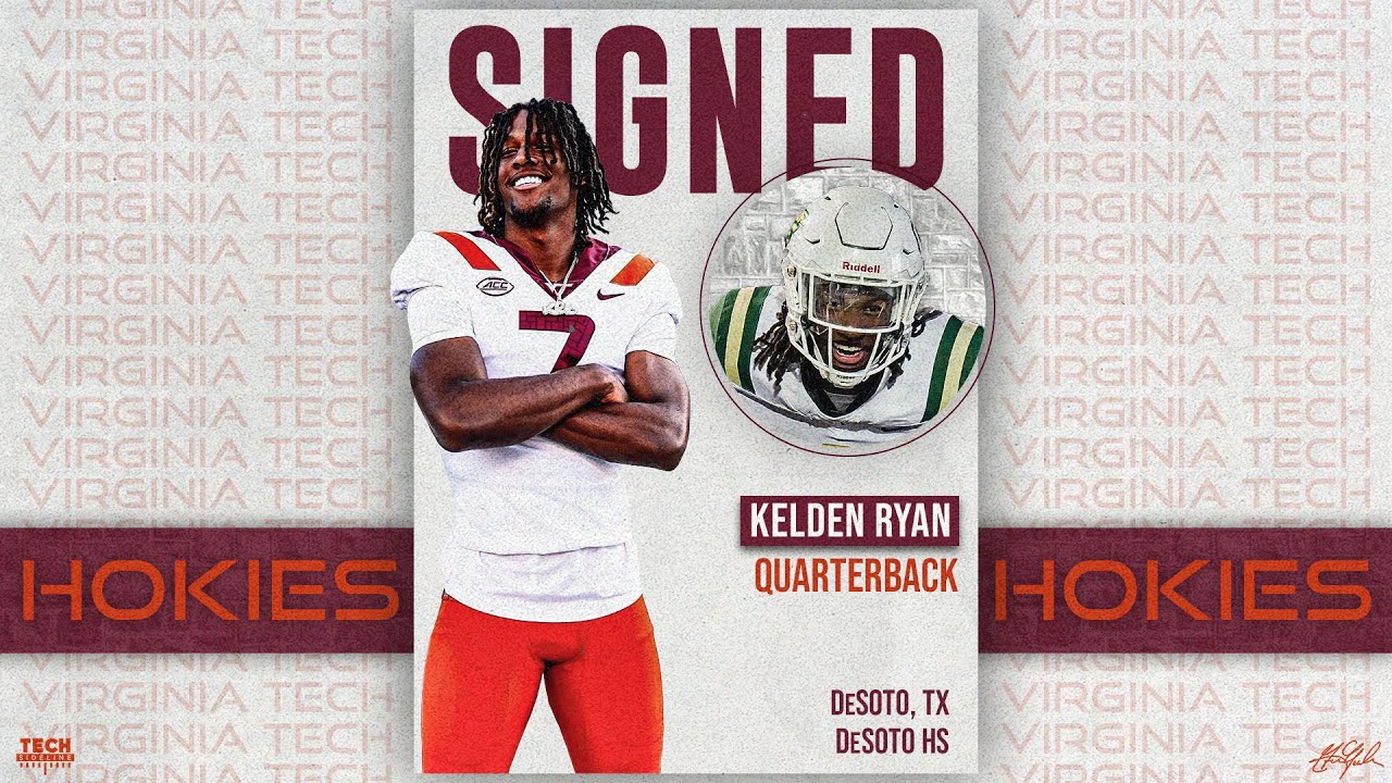 Kelden Ryan Signs With Virginia Tech - YouTube