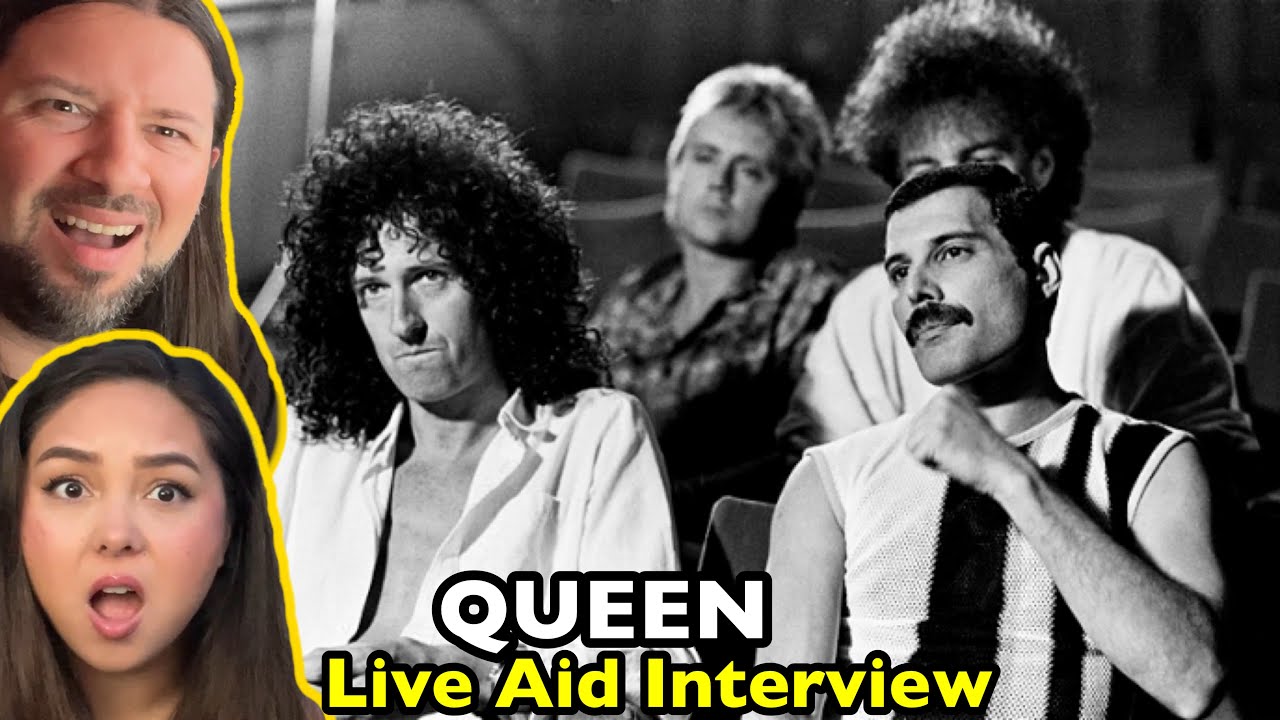 QUEEN Pre Live Aid INTERVIEW | REACTION - YouTube