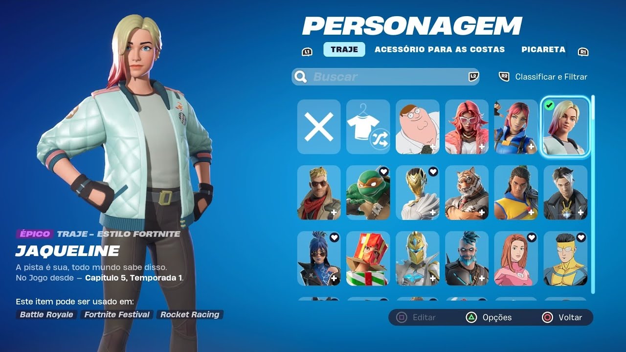 *Skin de graça* Fortnite Rocket Racing - YouTube