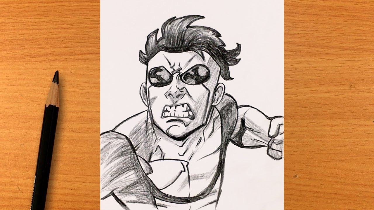 How to draw Sinister Mark step by step | Mark Graysons Drawing ...