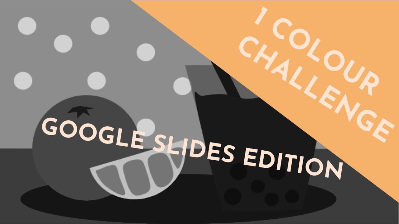 1 colour challenge - Orange - YouTube