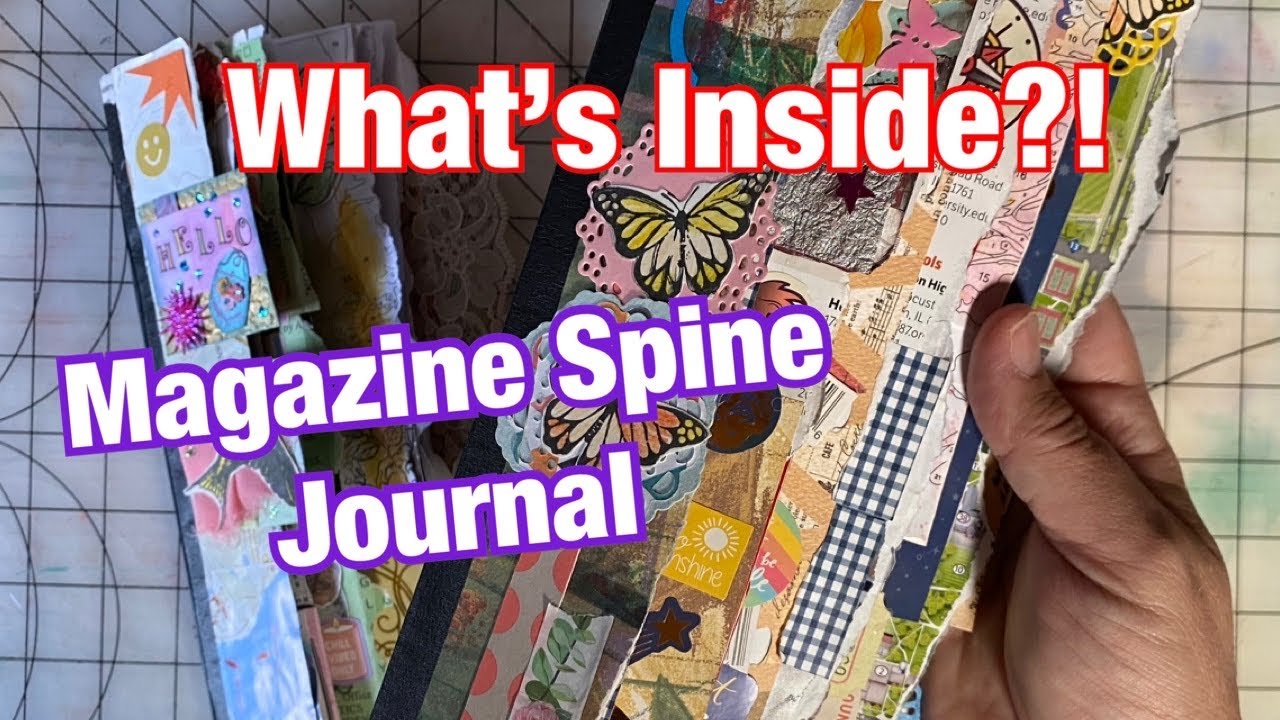 Magazine Spine Journal Flip Through - YouTube