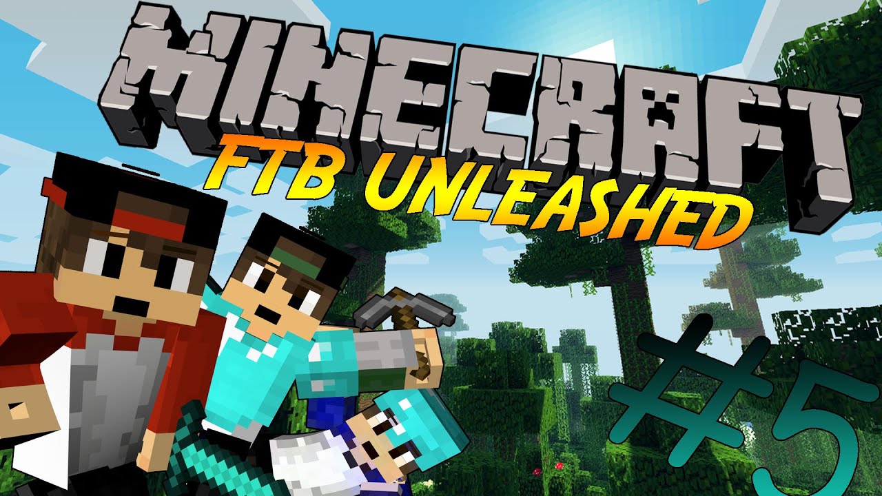 FTB Unleashed - #5 - Dungeon Con il Majup di Michel44xD - YouTube