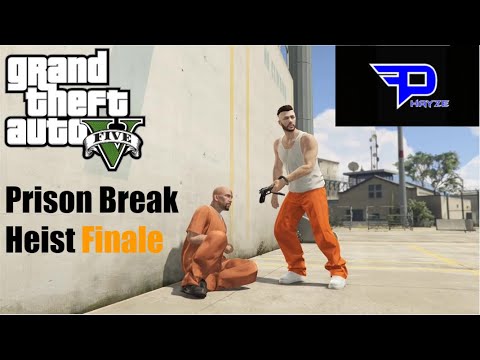 GTA 5 Online Prison Break Heist Finale! - YouTube