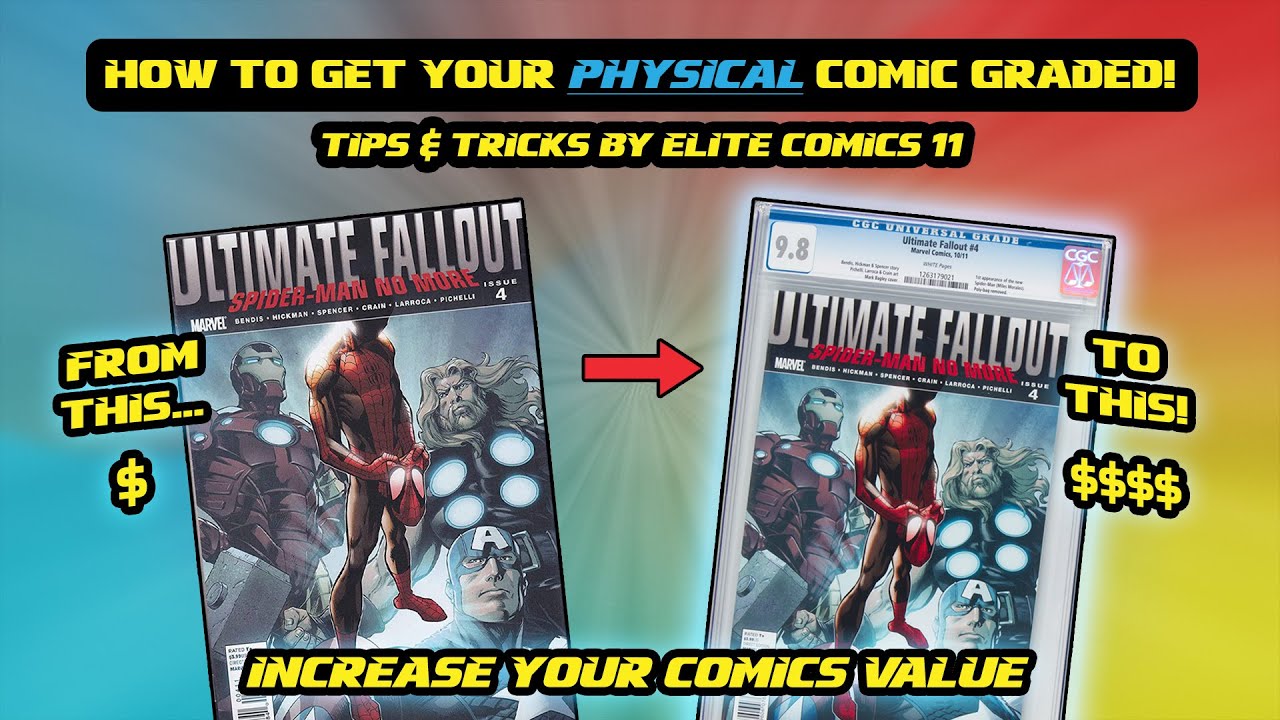How to Get your Physical Comics Graded! With Special Guest Ali Karaouni ...