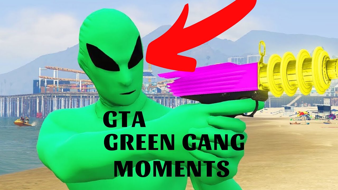 Gta Green gang moments - YouTube