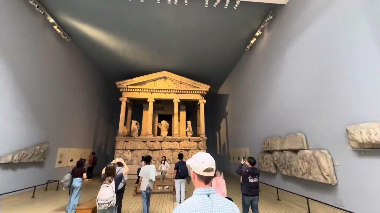 Greek exhibit in the British museum June 22, 2024 - YouTube
