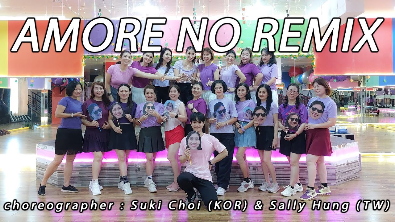 AMORE NO REMIX · Adriano Celentano | LINE DANCE | AFC | Suki Choi ...