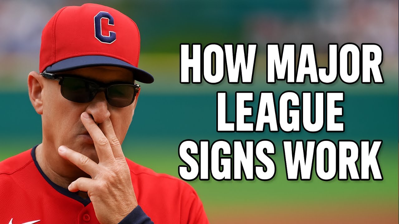 How Major League Signs Work - YouTube