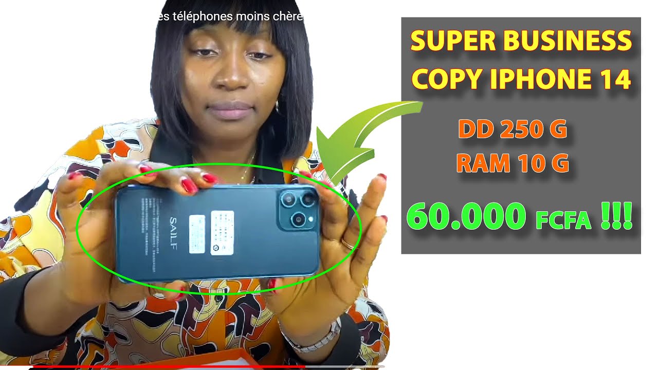 Lancez le business des copies iphone 14 en android et 6 accessoires en ...