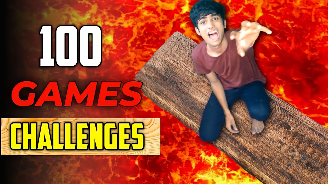 100 Games Challenges But Damage Feels Real ! - YouTube