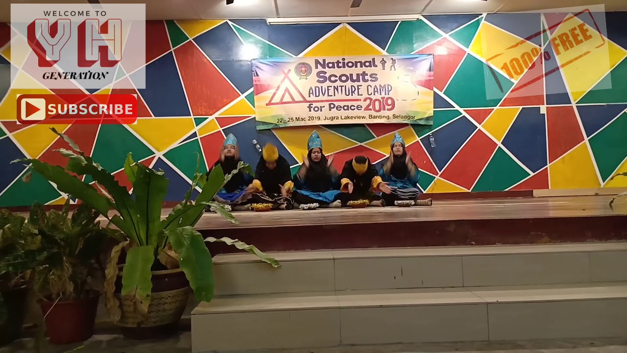 TARI INDANG DINDING BADINDING DI NATIONAL SCOUT ADVENTURE MALAYSIA ...