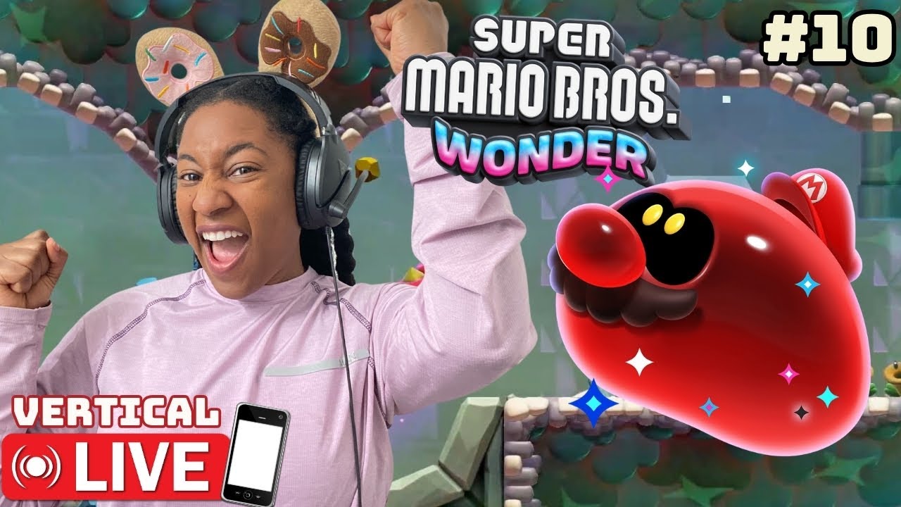 MORE SPECIAL STAGES! - SUPER MARIO BROS WONDER LIVE STREAM! [10 ...