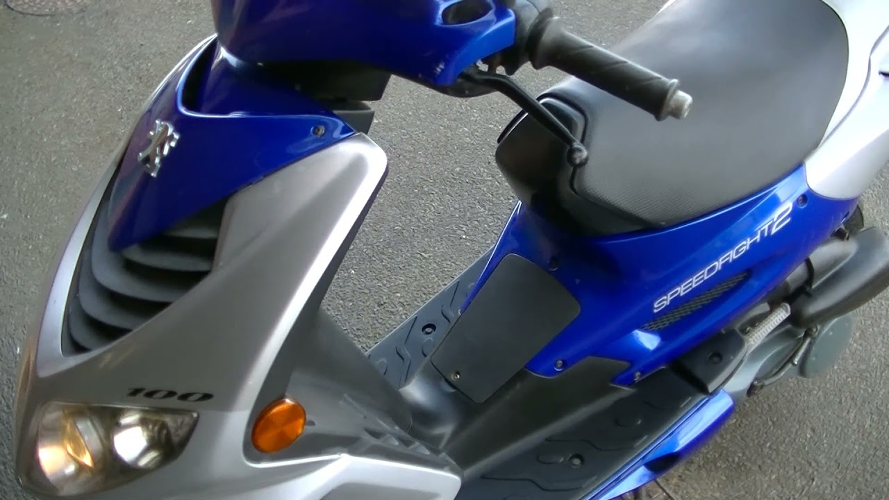 Peugeot speedfight 2 walk round - YouTube