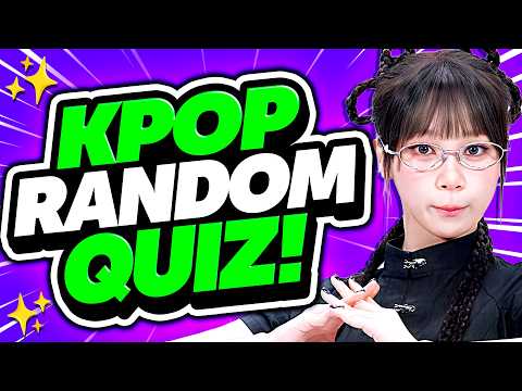 ✨ NEW KPOP RANDOM QUIZ! (Songs, Groups & Idols) 🎲✨ | KPOP QUIZ 2026