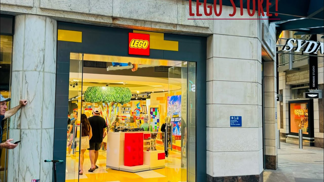 AG LEGO® Certified Store - Pitt Street Mall, Sydney - YouTube
