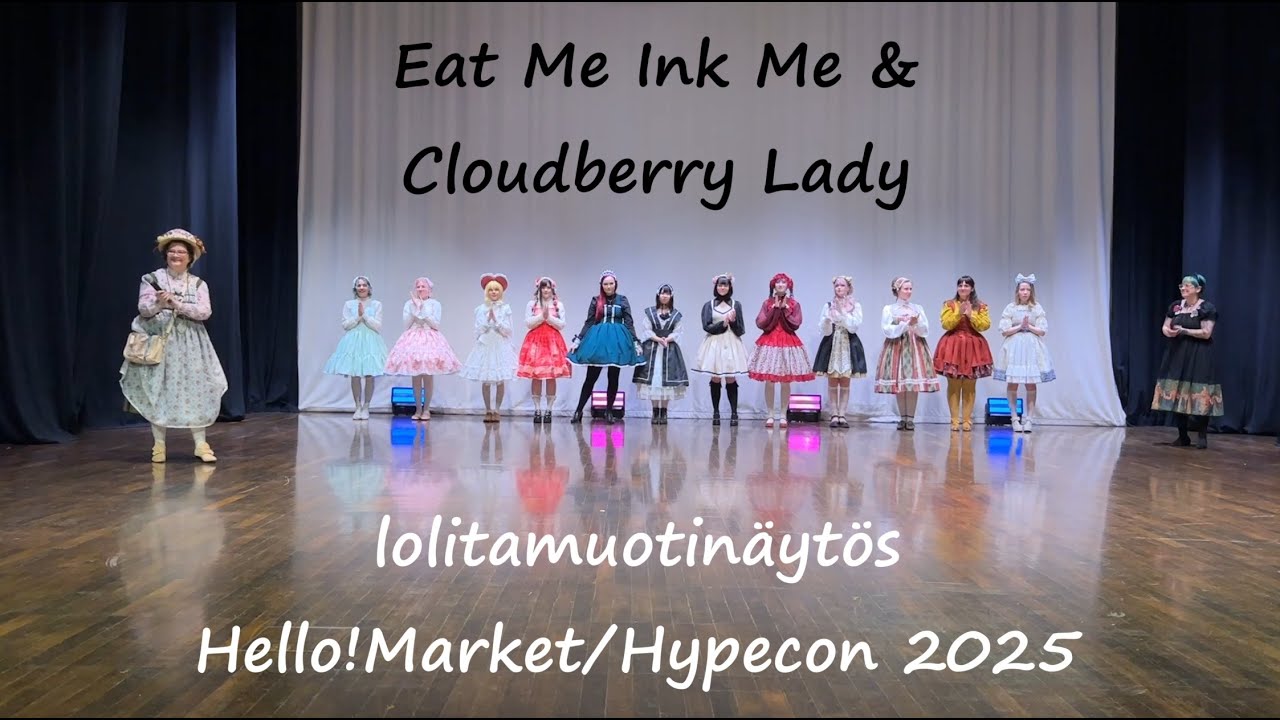 Eat Me Ink Me & Cloudberry Lady EGL-fashionshows at Hello!Market 2025 - YouTube