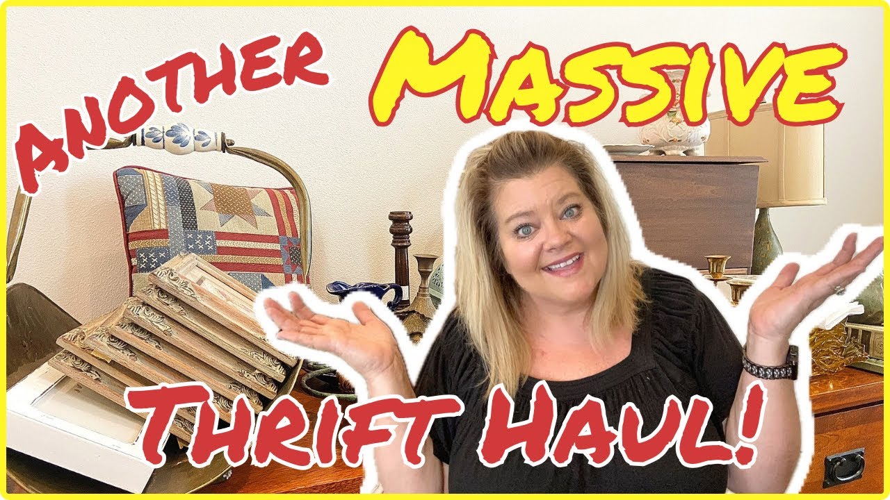 ANOTHER MASSIVE THRIFT HAUL!! Getting Stocked for Spring Fest! HPTR T20 ...