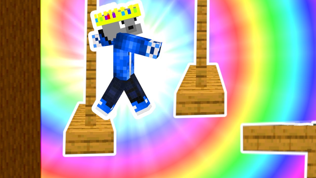 MINECRAFT TREETOP ROPE PARK PARKOUR! - YouTube