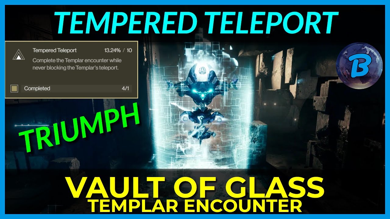 Tempered Teleport - Vault of Glass Triumph - Templar Encounter - YouTube
