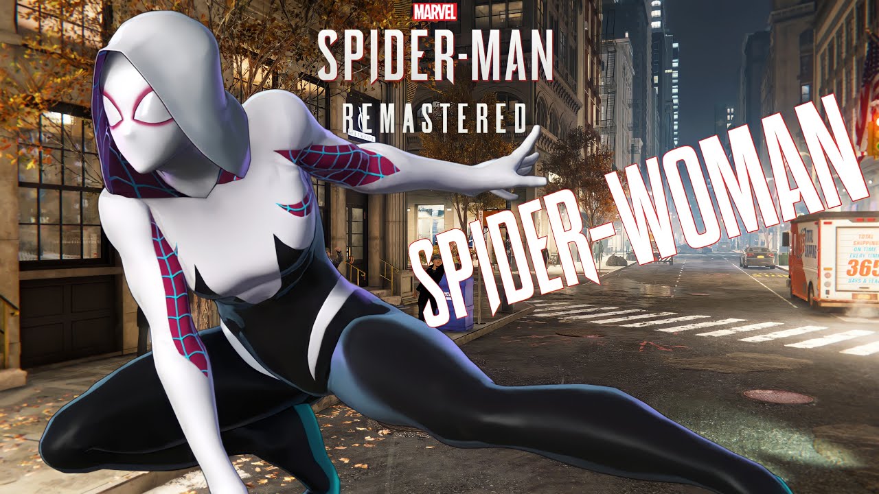 Spider-Gwen Suit [ SPIDER-MAN PC MODS ] - YouTube