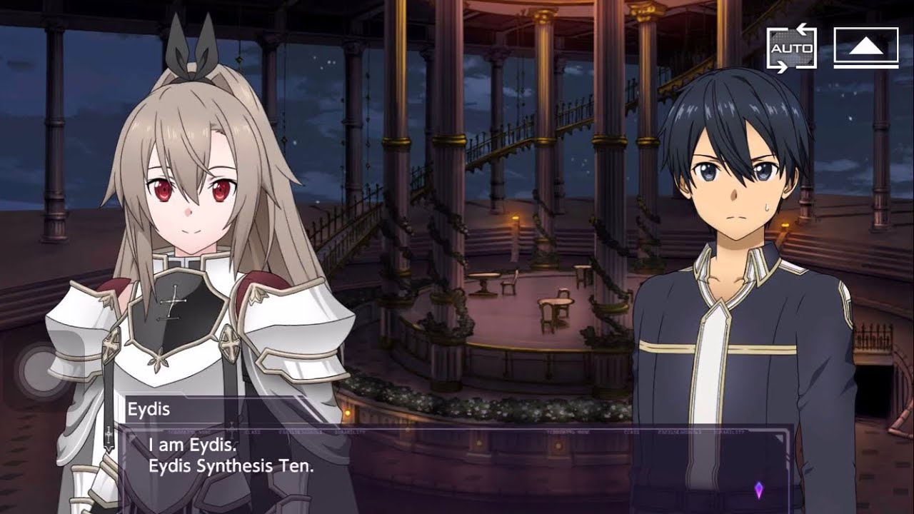 Sword Art Online Alicization Rising Steel Integrity Knight Eydis - YouTube