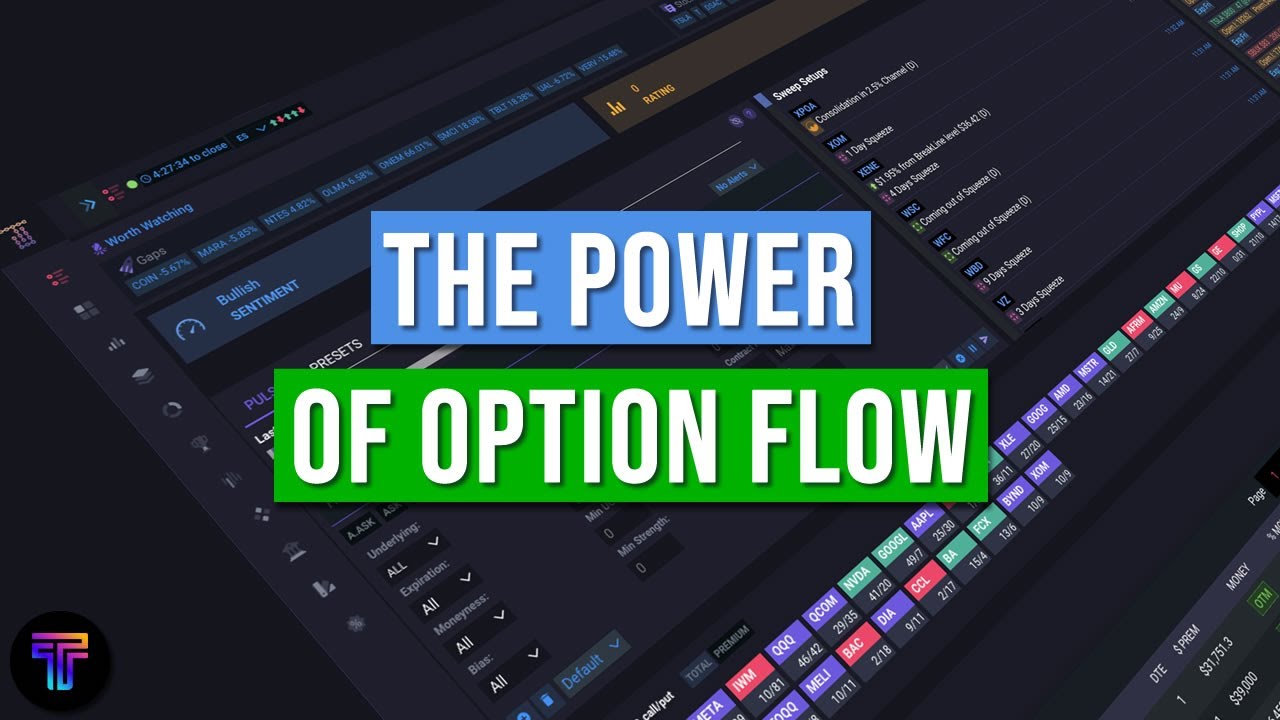 The Power of using Option Flow in deciding what stocks or etfs to trade ...