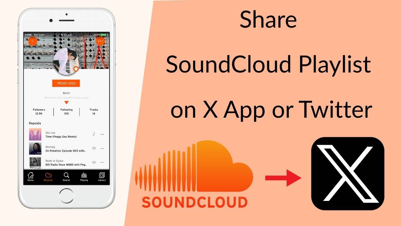 How to Share SoundCloud Playlist on X App or Twitter? - YouTube