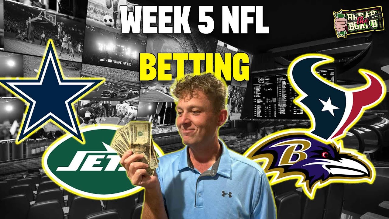 Best NFL Bets Week 5 Odds Predictions & Handicapping - YouTube