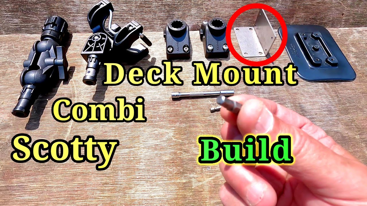 Ultimate Space Saving 12BB.eu Scotty Mount Combi Bracket Bellyboat ...