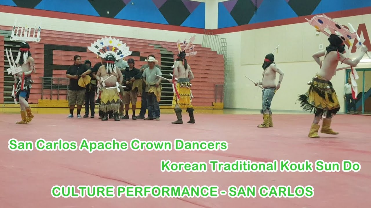 Apache Crown Dancers & KoukSunDo Culture Performance - YouTube