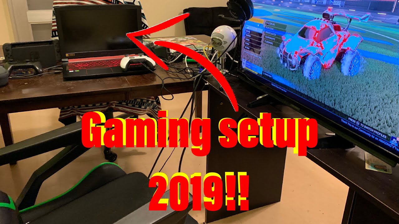 Cheap Gaming setup tour 2019!! *For beginners * - YouTube