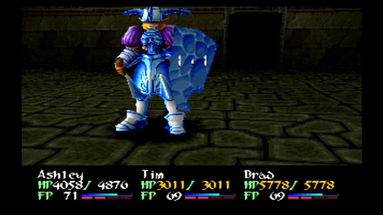 Wild arms 2 : (ps1) : part 131 : Boss fight 44 : Spriggan muse knight ...