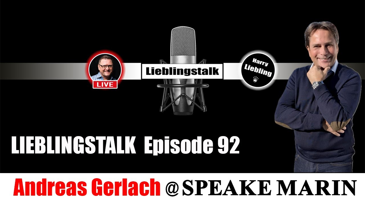 Lieblingstalk Episode 92 / Andreas Gerlach @Speake-marin - YouTube