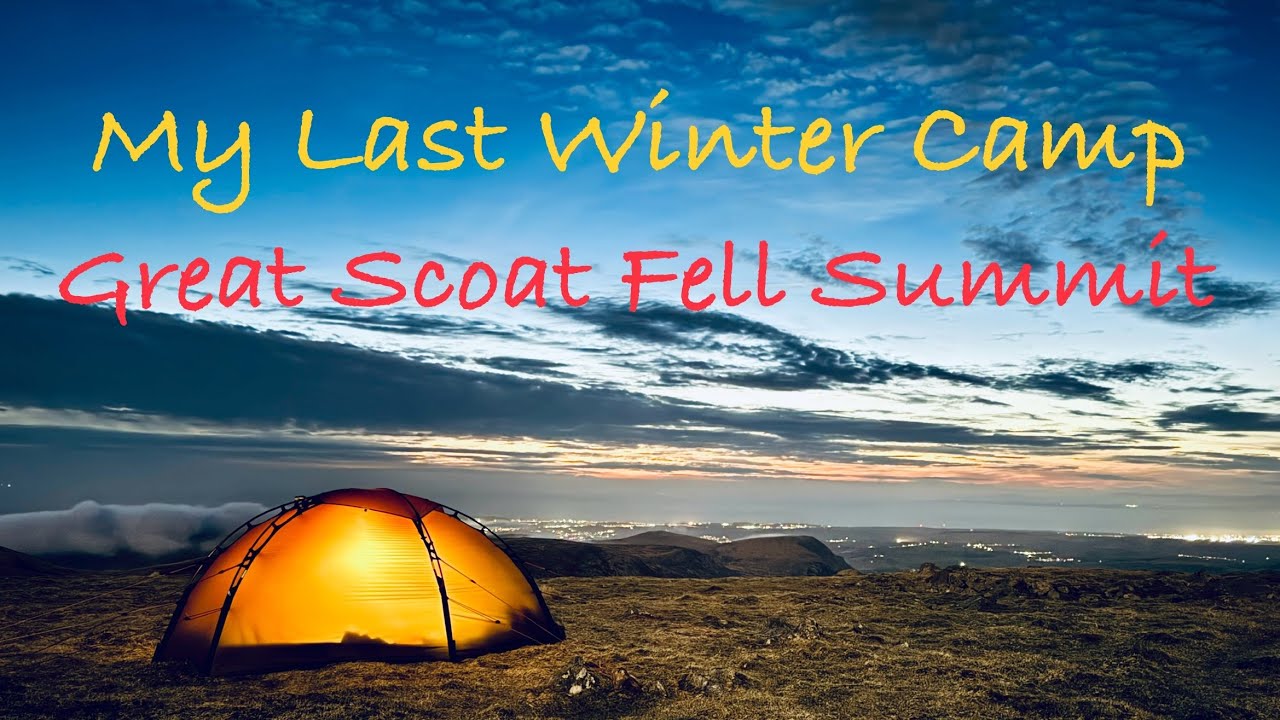 My Last Winter Wild Camp on Scoat Fell via Scoat Tarn in the Lake ...