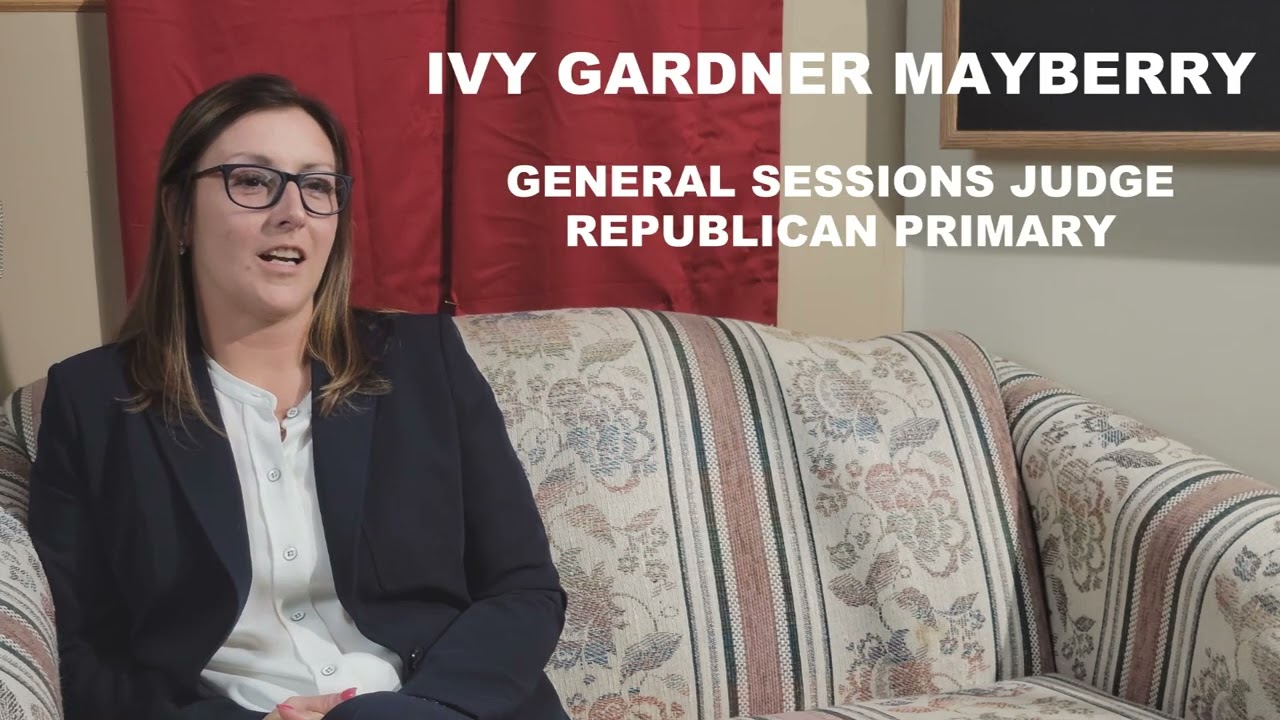 MEET THE CANDIDATE - IVY GARDNER MAYBERRY - YouTube