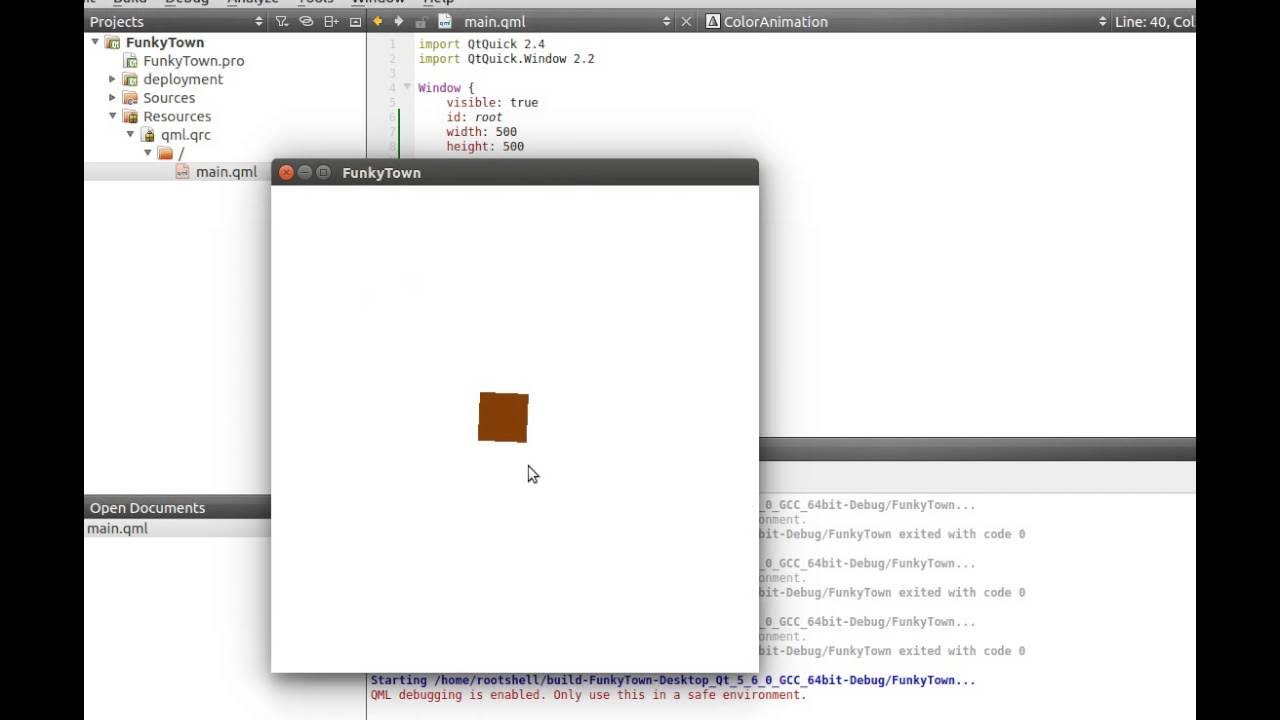 Qt QML - 148 Multiple Animations - YouTube