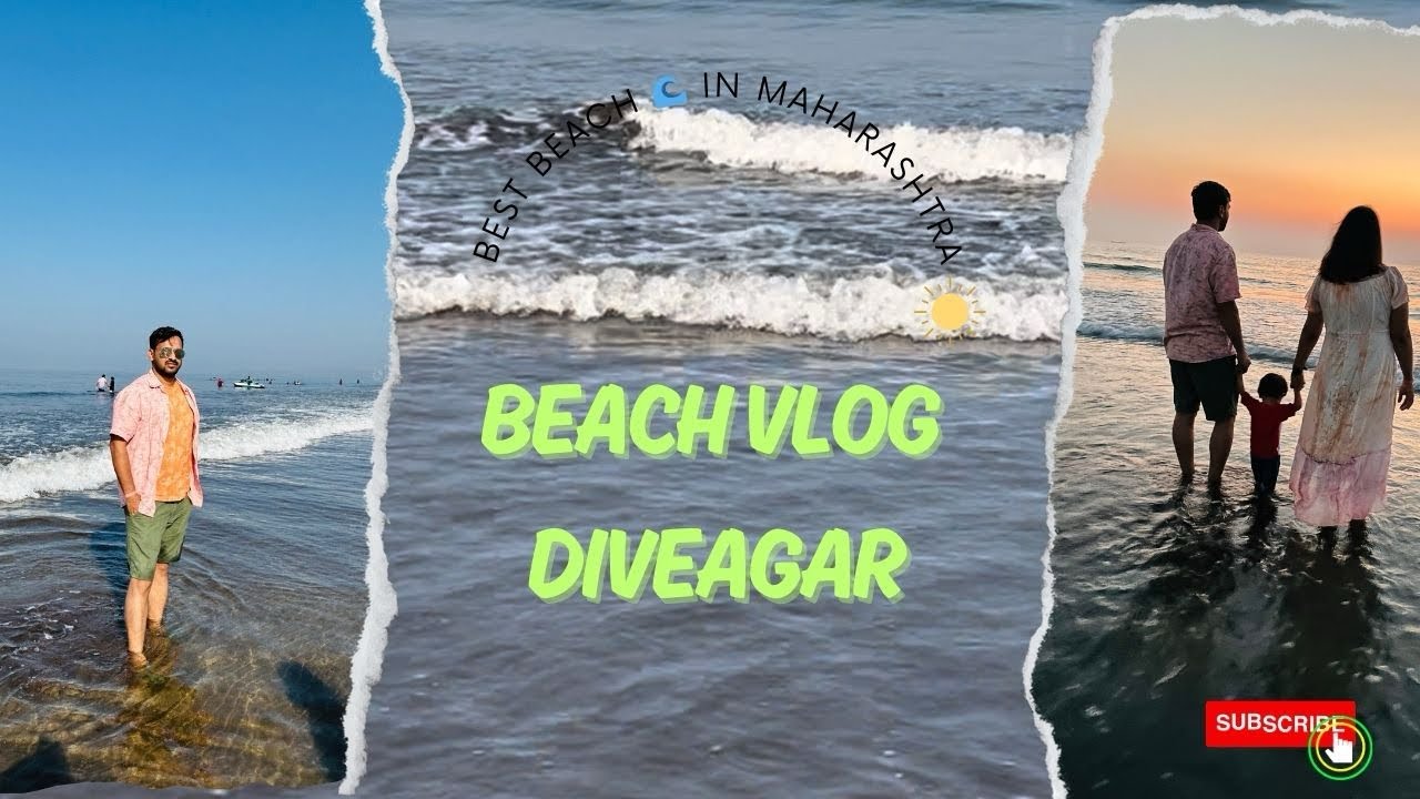 Diveagar Beach | Diveagar | Best beach near pune 🌊| Konkan travel vlog ...