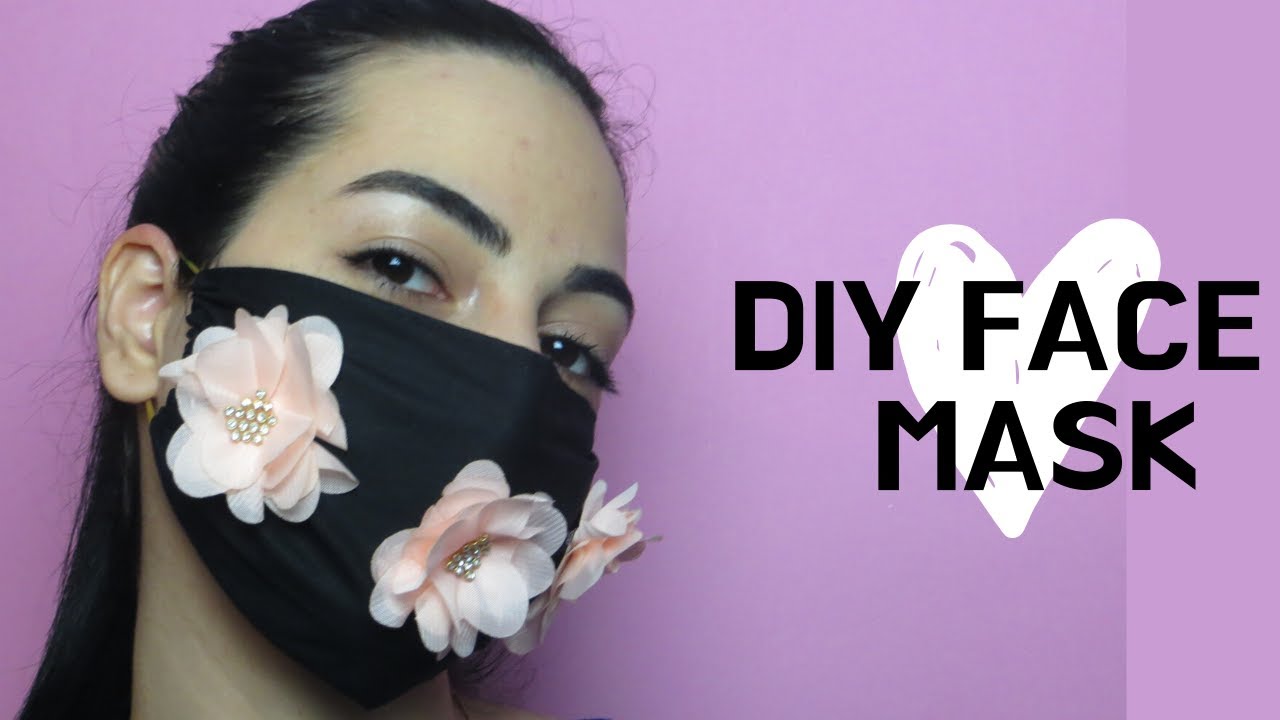 No Sew DIY Face Mask/Coronavirus Mask/DIY Designed Mask in 2 minutes ...