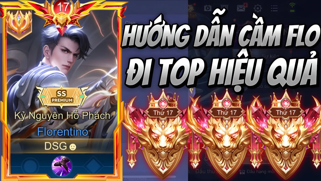 Top 1 Flo DSG Hướng Dẫn Cầm Flo Đi Top Hiệu Quả - YouTube