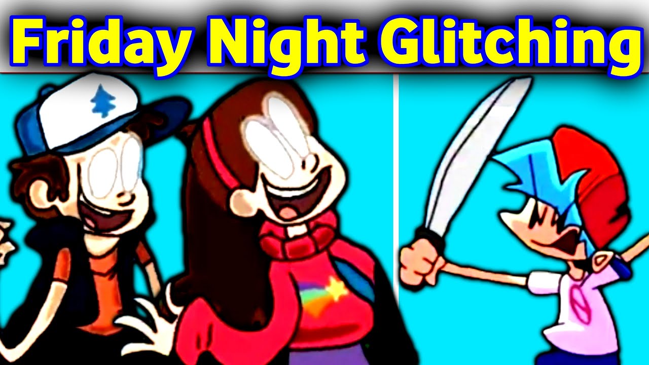 Friday Night Funkin'🆚 Friday Night Glitching V1 Full Week. FNF Mod ...