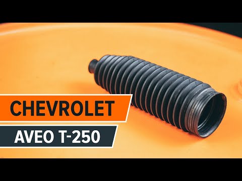 How to change front shock absorbers with boots CHEVROLET AVEO T-250 TUTORIAL | AUTODOC