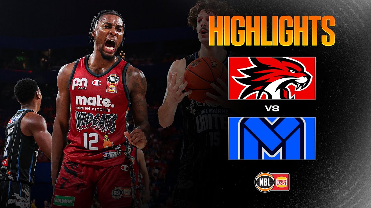 Perth Wildcats vs. Melbourne United - Game Highlights - Round 11 ...