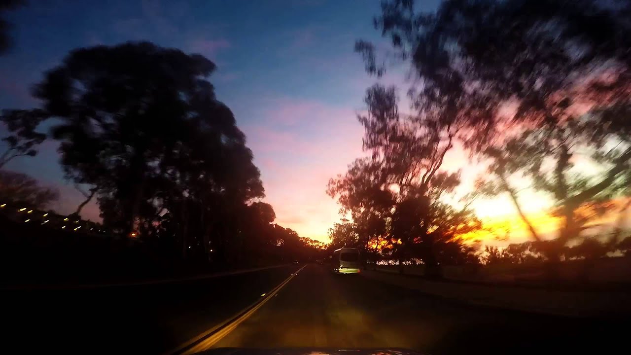 Sunset Drive through San Diego, California - YouTube