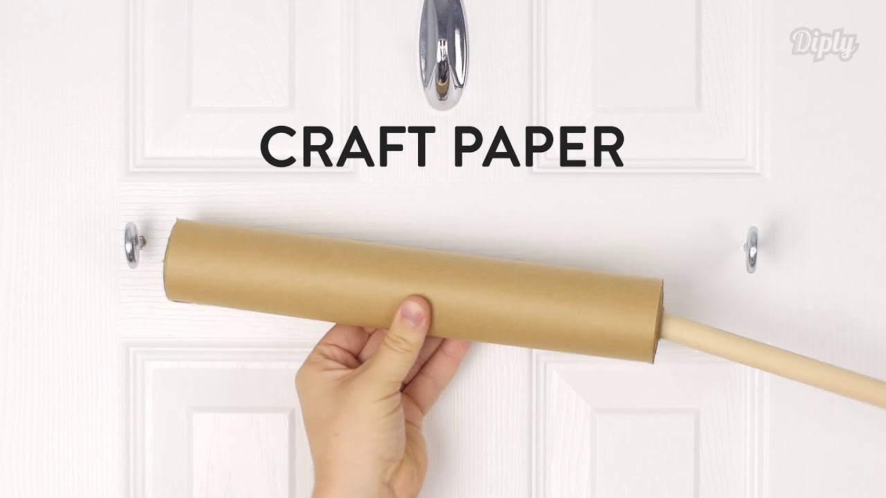 Door Paper Roll | Crafty - YouTube